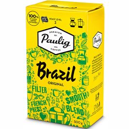 Paulig Brazil bryggmalet kaffe RFA 500g
