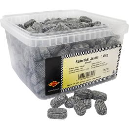 Halva Salmiak Hårda Karameller 1,8kg