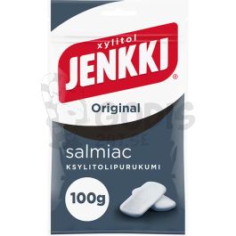 Jenkki Original Salmiac xylitol tuggummi 100g
