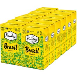Paulig Brazil bryggmalet kaffe RFA 500g x 12-pack