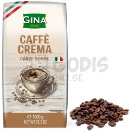 Gina Caffe Crema kaffebönor 1kg