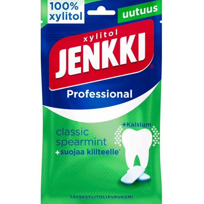 Jenkki Professional Classic Spearmint helxylitoltuggummi 90g